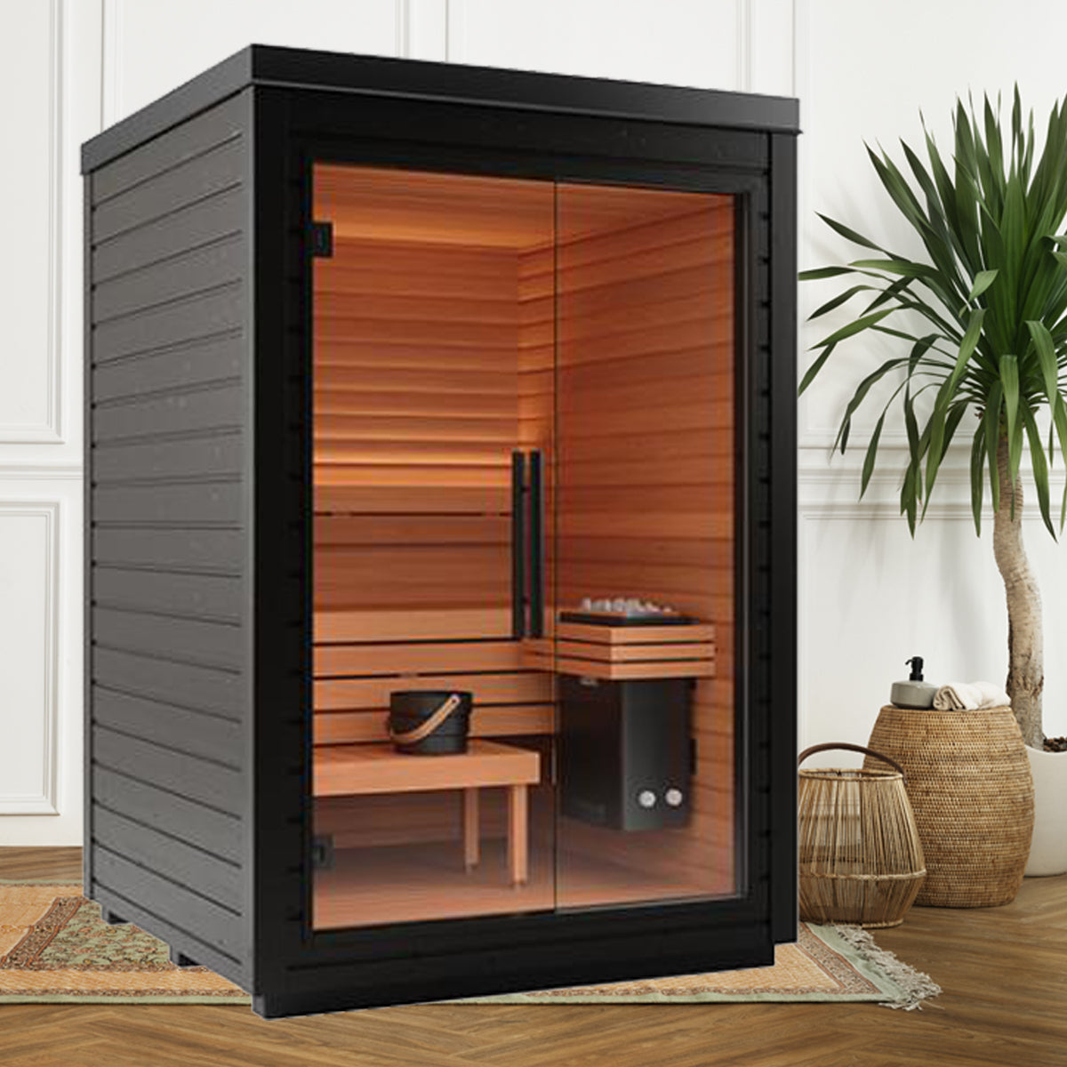 Home Saunas 1-8 Person – Infrared, Steam & Barrel | Sunflare Saunas ...