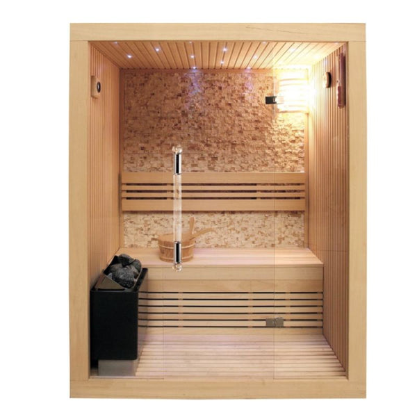 SunRay Rockledge 2 Person, Indoor Traditional Steam Sauna | 200LX ...