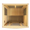 Dynamic Saunas - San Marino DYN-6206-01 | 2 Person Low EMF Far Infrare – Sunflare Saunas & Spas